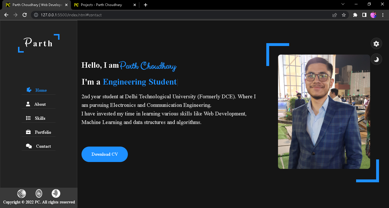 Projects - Parth Choudhary